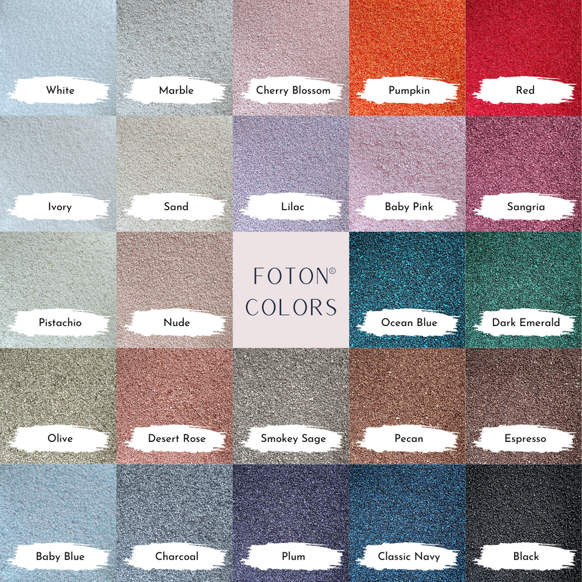 Foton Color Samples – FotonCandle
